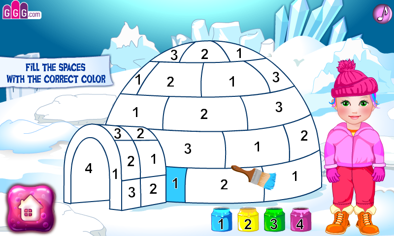 Juliet's North Pole Adventure - Play Online on Flash Museum 🕹️