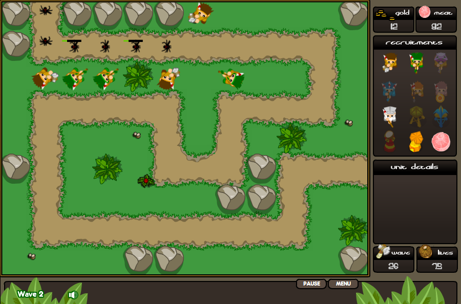 Jungle Hunting - Play Online on Flash Museum 🕹️