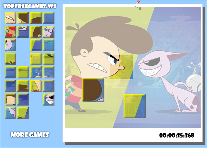 Kid vs Kat Puzzle - Play Online on Flash Museum 🕹️