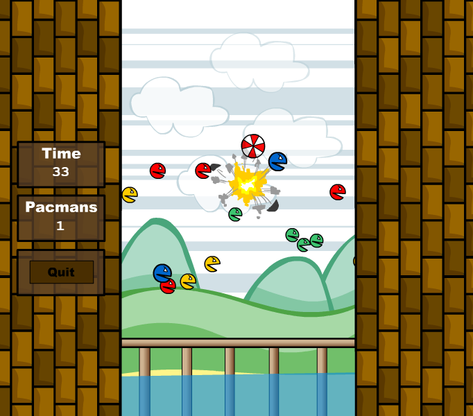 Kill the Pacman - Play Online on Flash Museum 🕹️