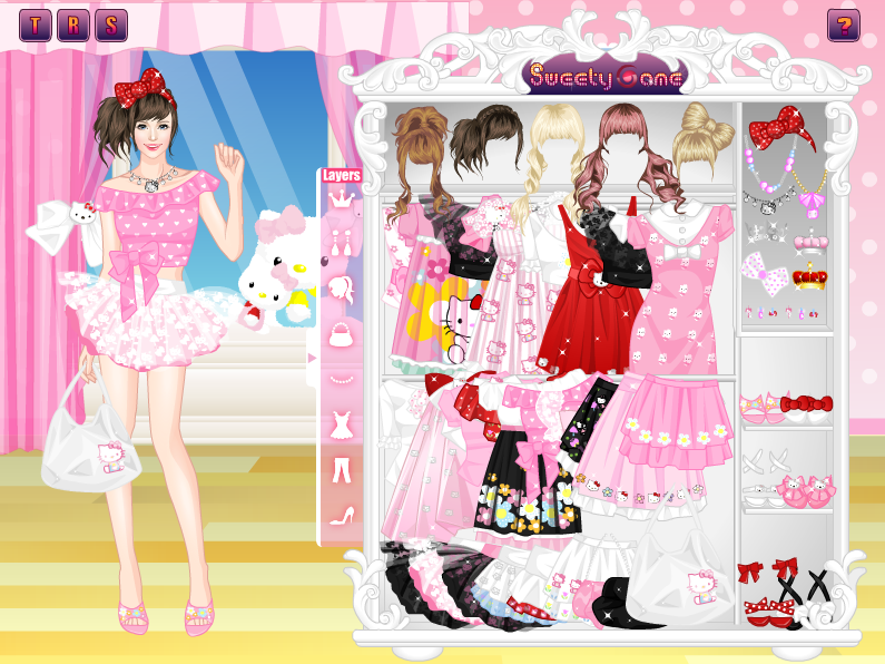 Kitty Princess Dress Up Game - Play Online on Flash Museum 🕹️