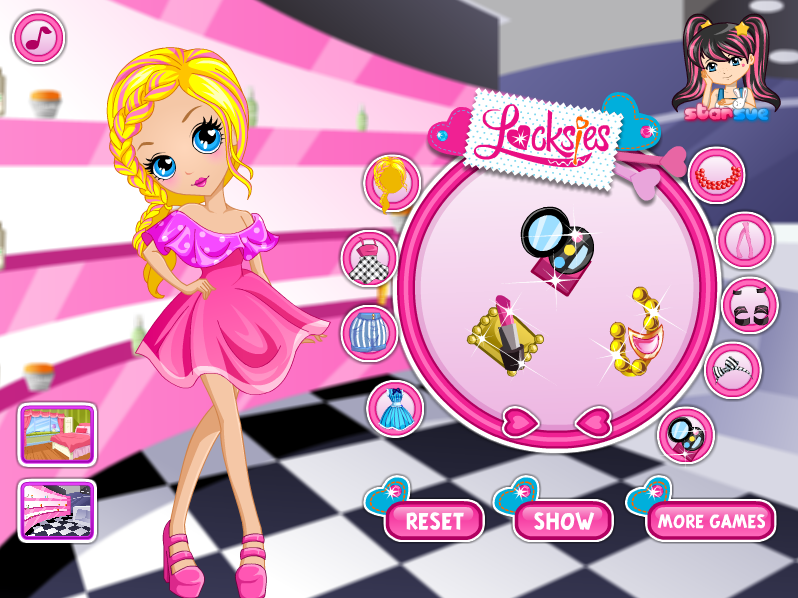 Locksies Girls Rikki Dress Up Game - Play Online on Flash Museum 🕹️