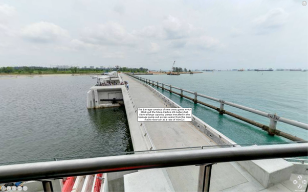 Marina Barrage - 2nd Level View Virtual Reality Image - Play Online on ...