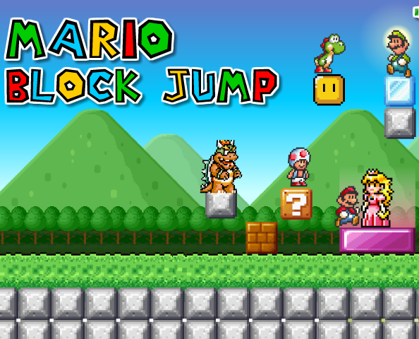 Mario Block Jump - Play Online on Flash Museum 🕹️