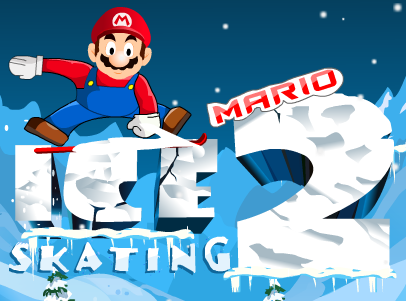Mario Ice Skating 2 - Play Online on Flash Museum 🕹️