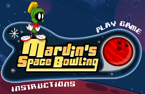 Marvin's Space Bowling - Play Online on Flash Museum 🕹️