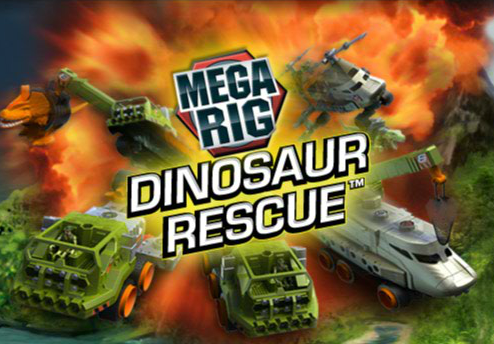Matchbox Mega Rig Dinosaur Rescue - Play Online on Flash Museum 🕹️