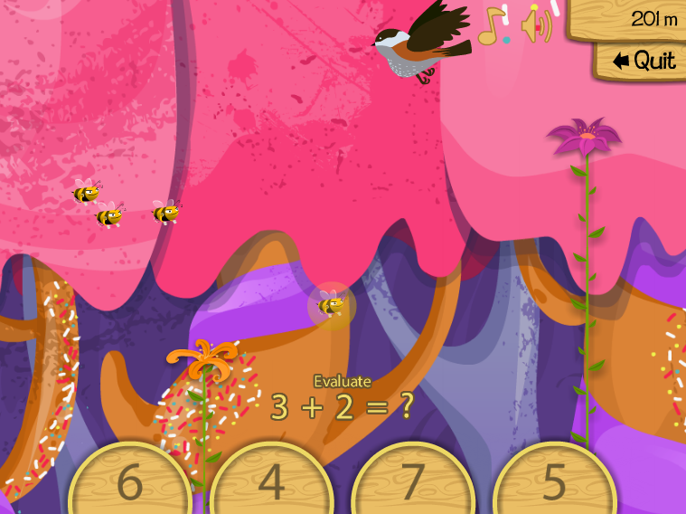 Math Buzz - Play Online on Flash Museum 🕹️