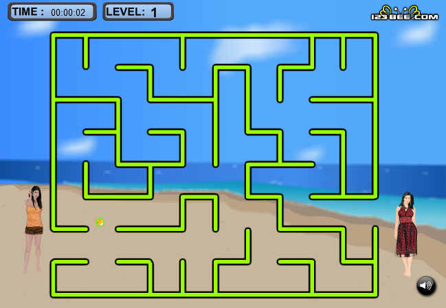 Maze Game - 94 - Play Online on Flash Museum 🕹️