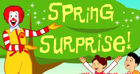McDonald's: Spring Surprise! - Play Online on Flash Museum 🕹️