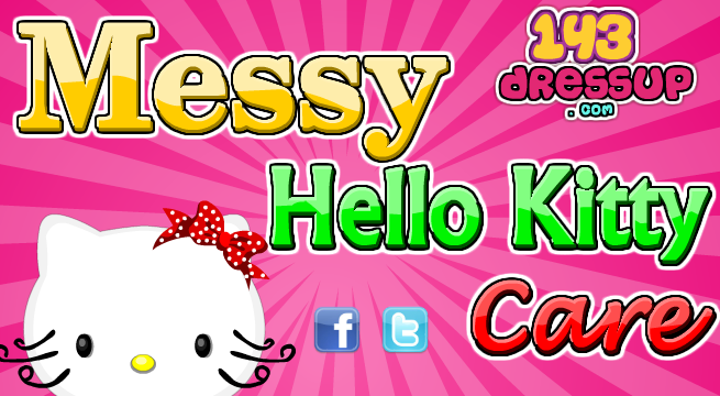 Messy Hello Kitty Care - Play Online on Flash Museum 🕹️