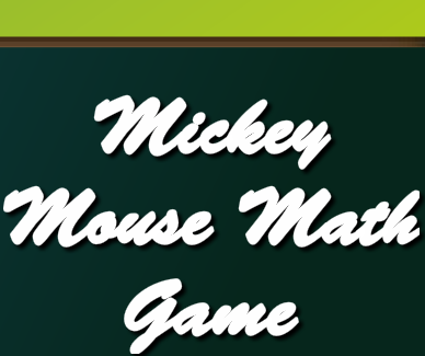 Mickey Mouse Math Game - Play Online on Flash Museum 🕹️