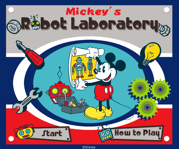 Mickey's Robot Laboratory - Play Online on Flash Museum 🕹️