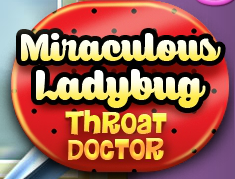 Miraculous Ladybug Throat Doctor - Play Online on Flash Museum 🕹️