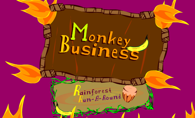 Monkey Business - Rainforest Run-A-Round - Play Online on Flash Museum 🕹️