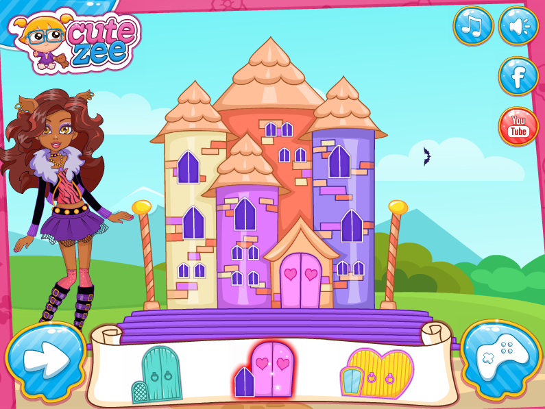Monster High Dream Castle - Play Online on Flash Museum 🕹️
