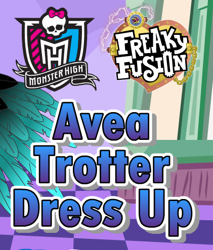 Monster High Freaky Fusion: Avea Trotter Dress Up - Play Online on ...