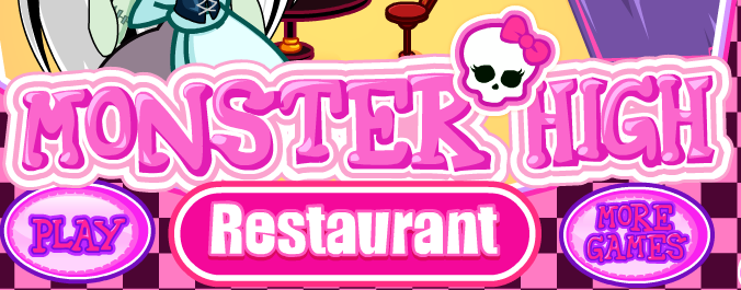 Monster High Restaurant - Play Online on Flash Museum 🕹️