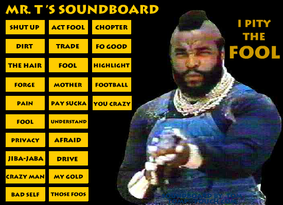 Mr T Soundboard - Play Online on Flash Museum 🕹️