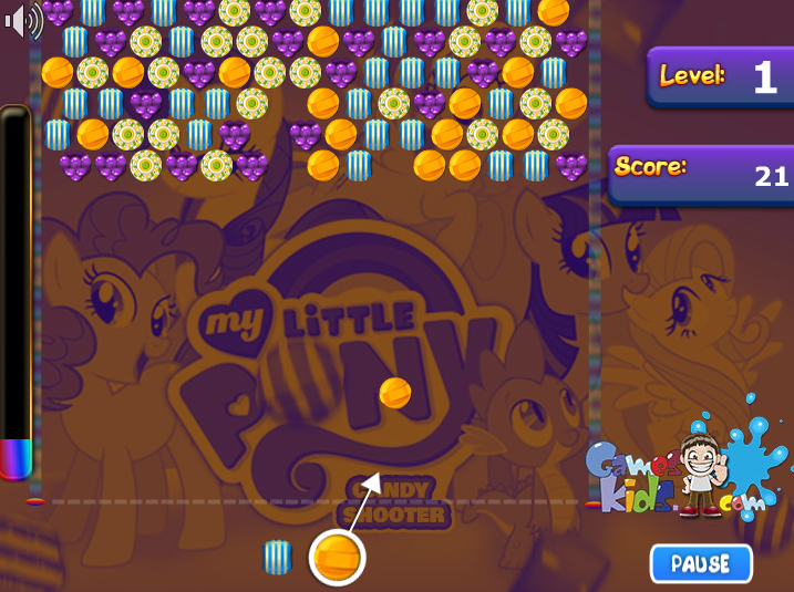My Little Pony Candy Shooter - Play Online on Flash Museum 🕹️