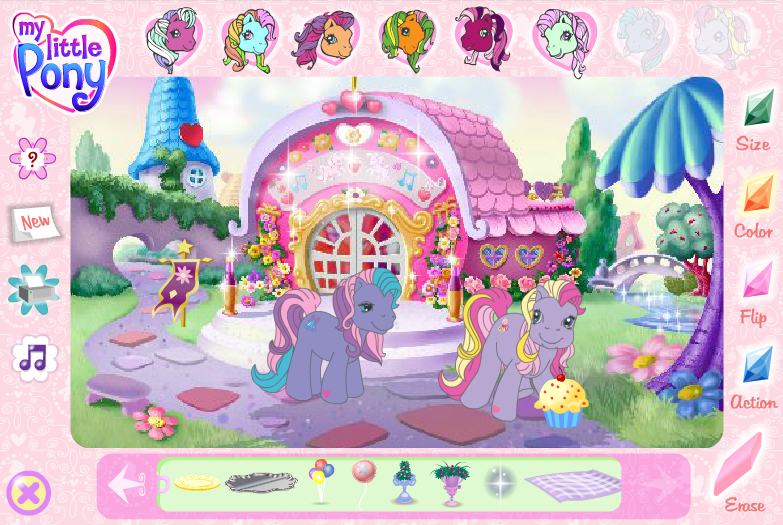 My Little Pony Friendship Ball Sticker Book - Play Online on Flash ...