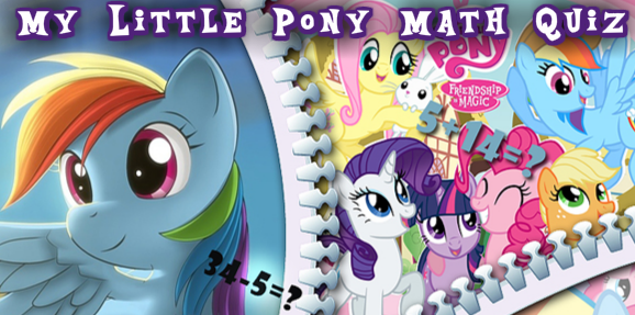 My Little Pony Math Quiz - Play Online on Flash Museum 🕹️