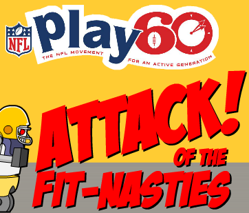 NFL Play60: Attack! of the Fit-Nasties - Play Online on Flash Museum 🕹️
