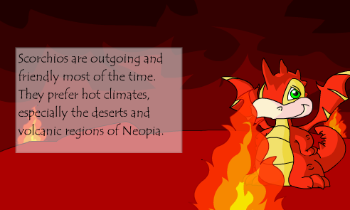 Neopet Preview: Scorchio - Play Online on Flash Museum 🕹️