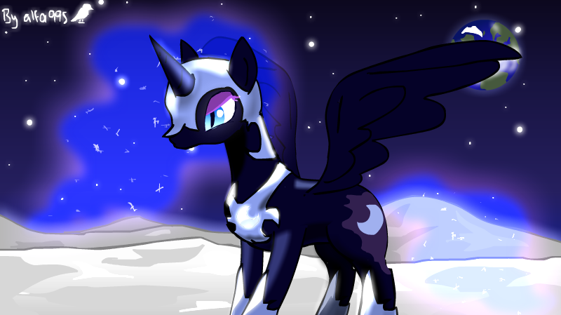 Nightmare Moon - animated - Play Online on Flash Museum 🕹️