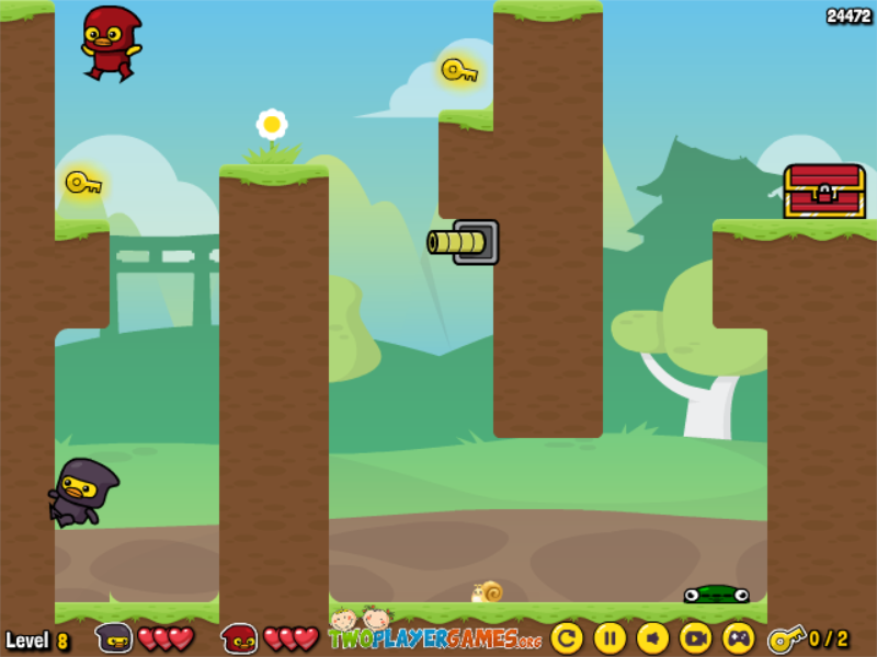 Ninja Duck Adventure - Play Online on Flash Museum 🕹️
