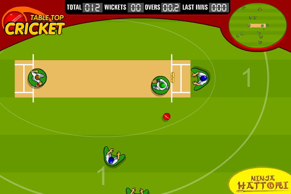 Ninja Hattori: Table Top Cricket - Play Online on Flash Museum 🕹️