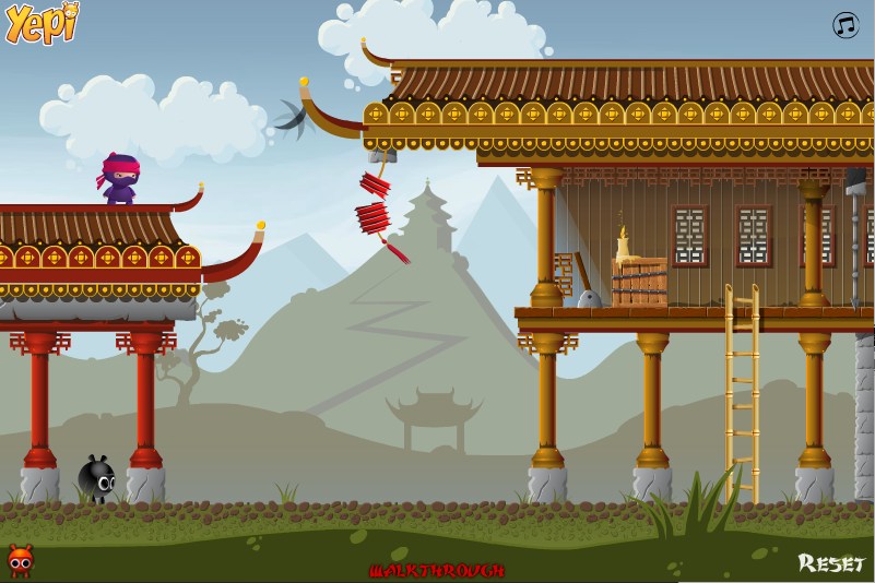Ninja Land - Play Online on Flash Museum 🕹️