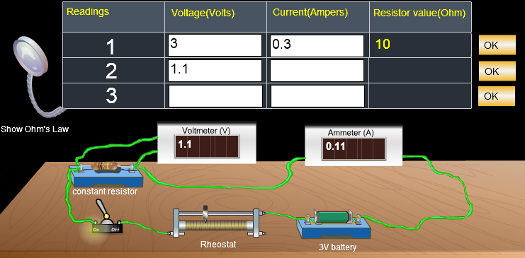 Ohm's law - Play Online on Flash Museum 🕹️