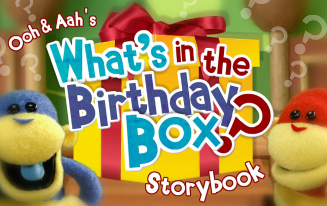 Ooh & Aah's What's in the Birthday Box? Storybook - Play Online on Flash Museum 🕹️