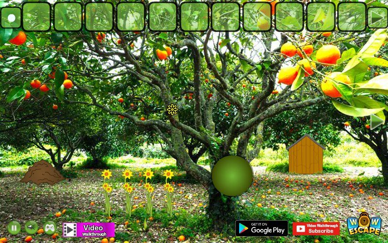 Orange Tree Farm Escape - Play Online on Flash Museum 🕹️