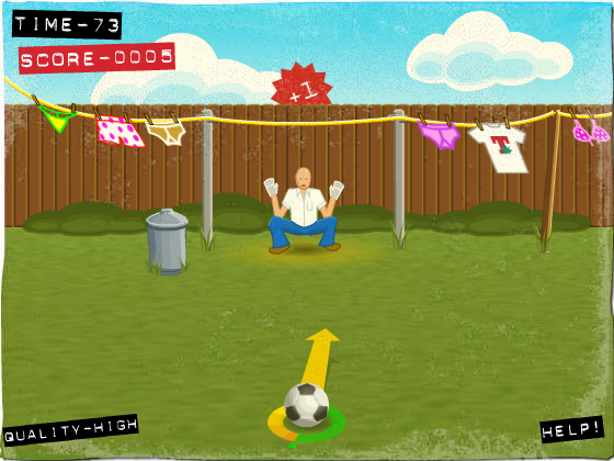 Pants for Goalposts - Play Online on Flash Museum 🕹️