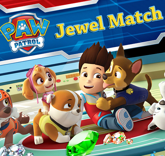Paw Patrol: Jewel Match - Play Online on Flash Museum 🕹️