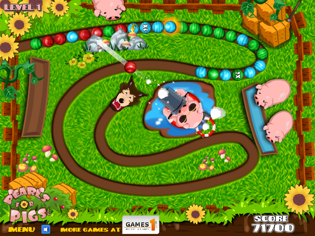 Pearls for Pigs - Play Online on Flash Museum 🕹️