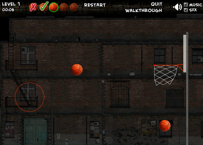Perfect Hoopz 2 - Play Online on Flash Museum 🕹️