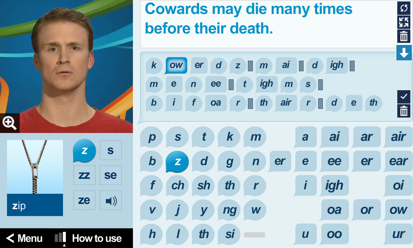 Phonics: The Sounds of English - Play Online on Flash Museum 🕹️