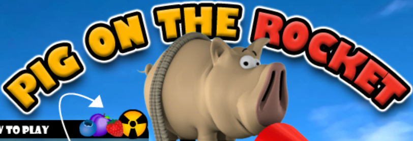 Pig on the Rocket - Play Online on Flash Museum 🕹️
