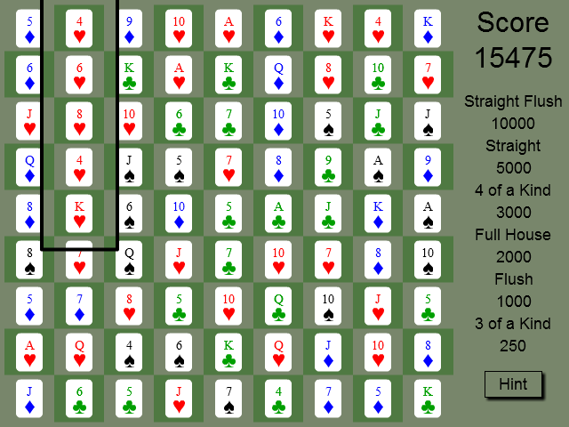 Poker Match - Play Online on Flash Museum 🕹️