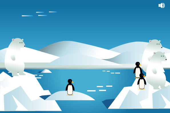 Polar Bears and Penguins - Play Online on Flash Museum 🕹️