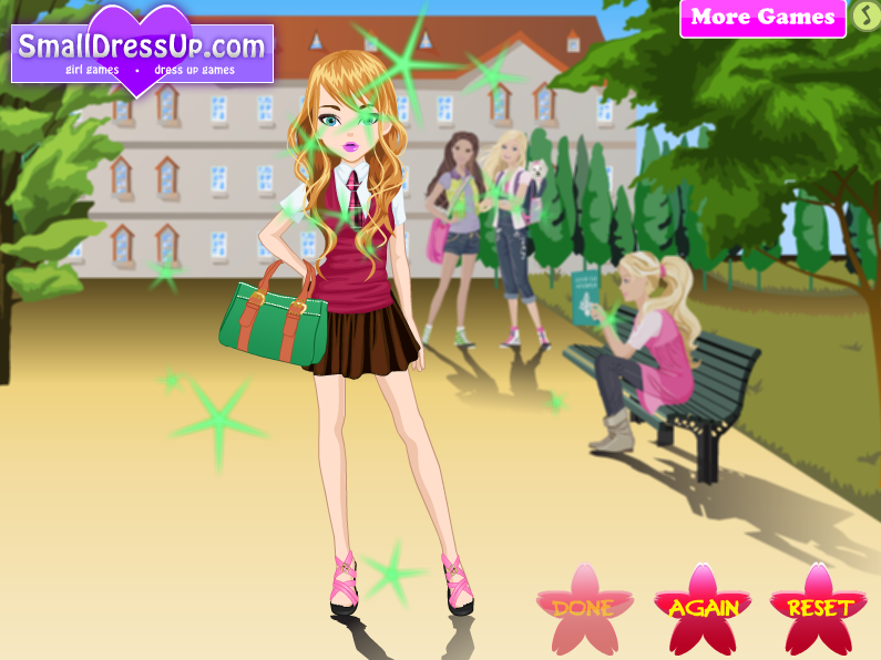 Popular High School Girl - Play Online on Flash Museum 🕹️