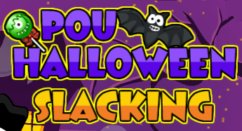 Pou Halloween Slacking - Play Online on Flash Museum 🕹️