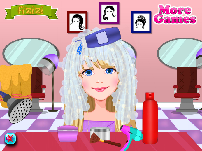 Princess Hair Salon - Play Online on Flash Museum 🕹️