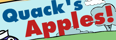 Quack's Apples - Play Online on Flash Museum 🕹️