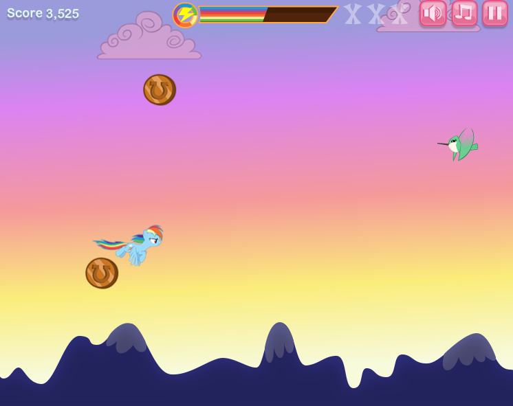 Rainbow Falls Flight School - Play Online on Flash Museum 🕹️