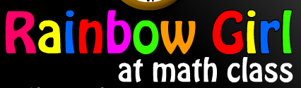 Rainbow Girl at Math Class - Play Online on Flash Museum 🕹️