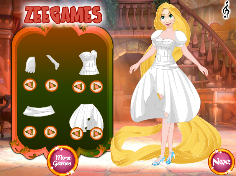 Rapunzel Magic Dress - Play Online on Flash Museum 🕹️